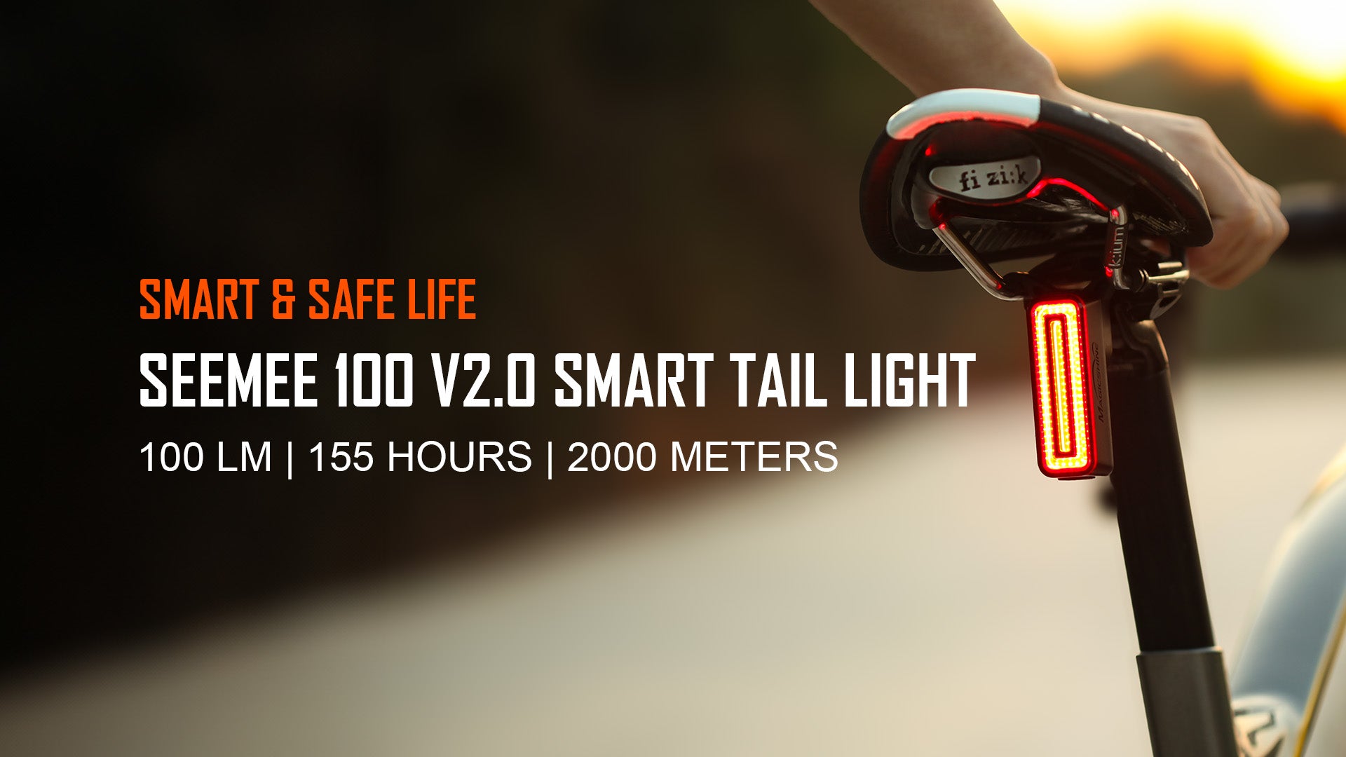 SEEMEE 100 V2.0 Smart Bike Tail Light – Magicshine Singapore
