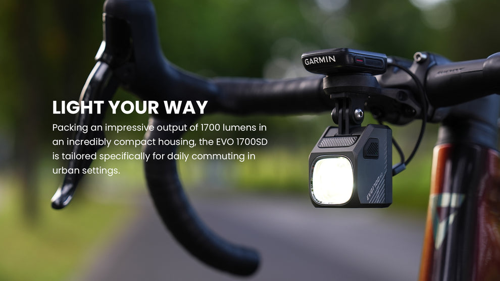 EVO 1700SD Shimano Di2 Compatible Bike Light – Magicshine Singapore